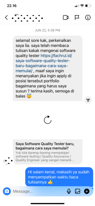 Portofolio QA: Tampil Memikat Melamar Lowongan Kerja Software Quality Assurance/Engineer